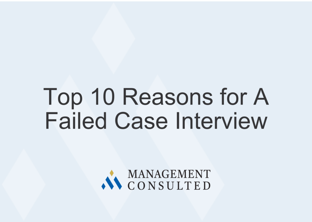 Case Interview | Case Interview Prep | Management Consulted