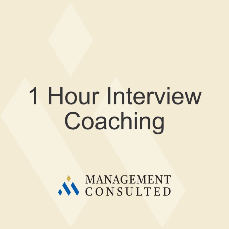 Interview Coaching Archives - Management Consulted