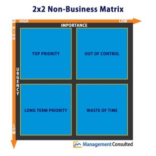 2x2 Matrix: Opposing Characteristics Framework | Management Consulted