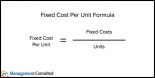 Fixed Cost: Examples, Definition, & Formula | Corporate Training
