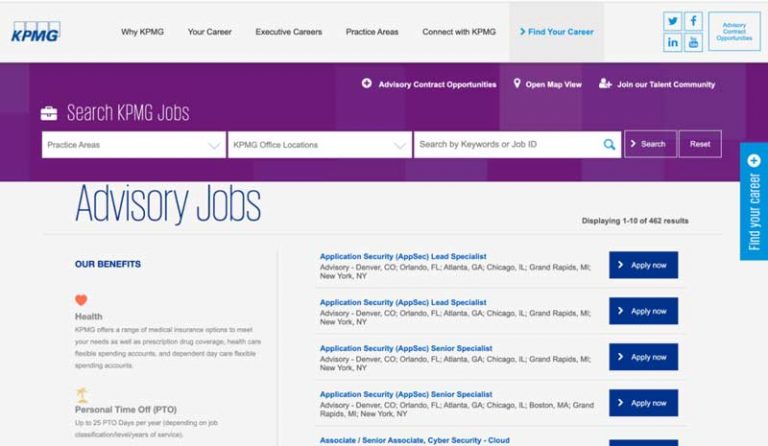 KPMG Careers | Work at KPMG | Management Consulted