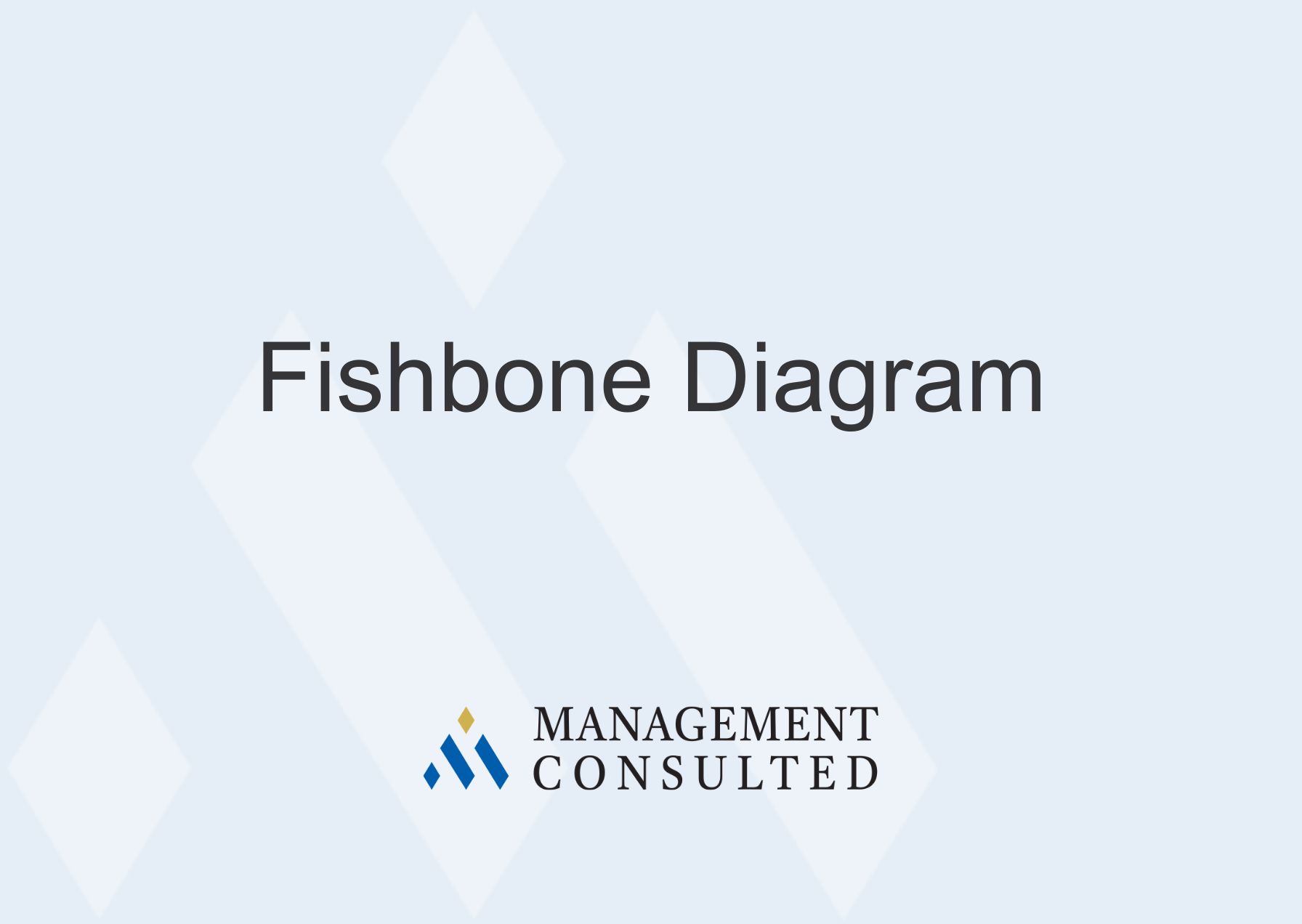 Fishbone Diagram: Business Framework | Expert Consultants