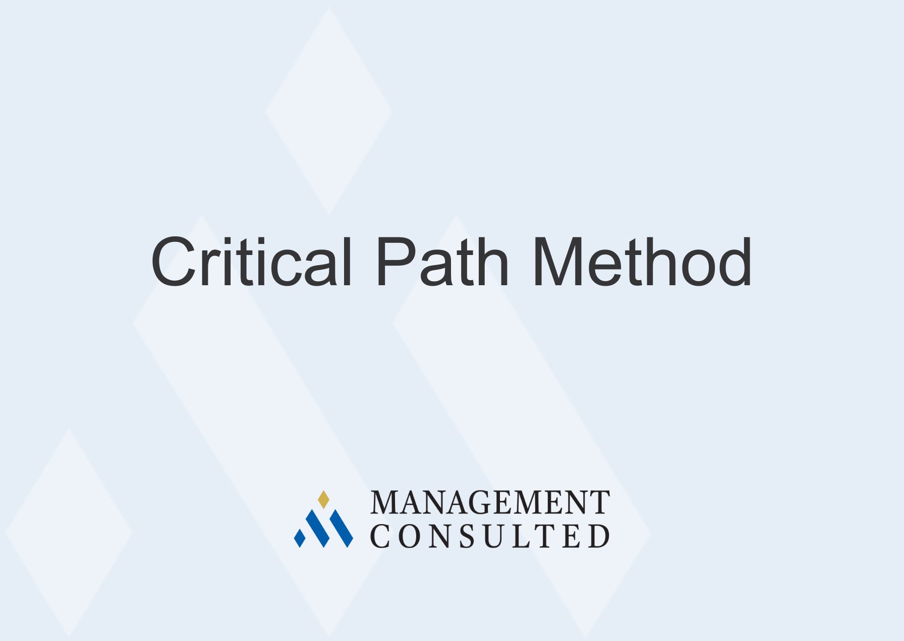 Critical Path Method: Project Management Essentials