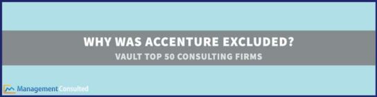 How Accenture Was Excluded From Vault’s 2021 Top 50 Rankings