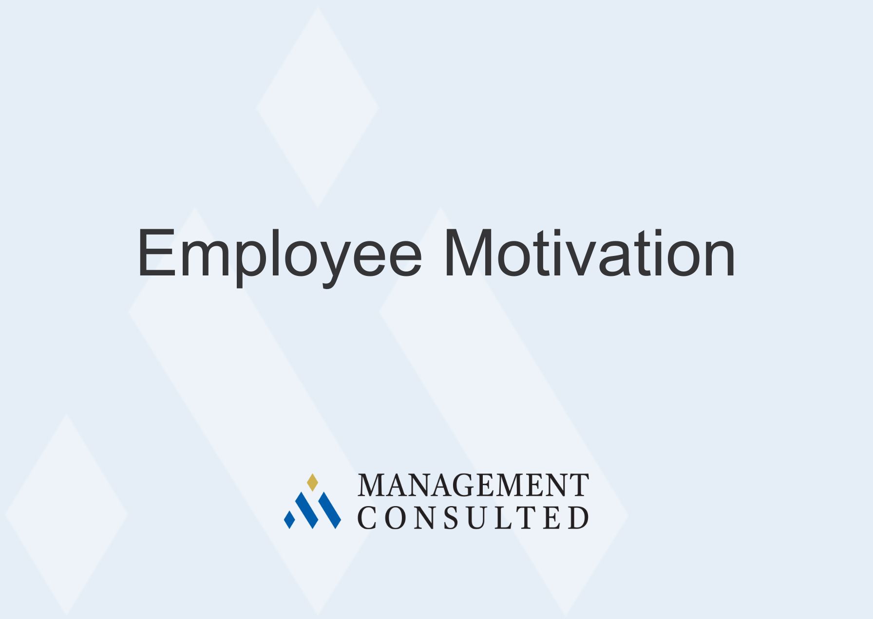 Employee Motivation: Is Money, Vision, or Mission the Primary Motivator?