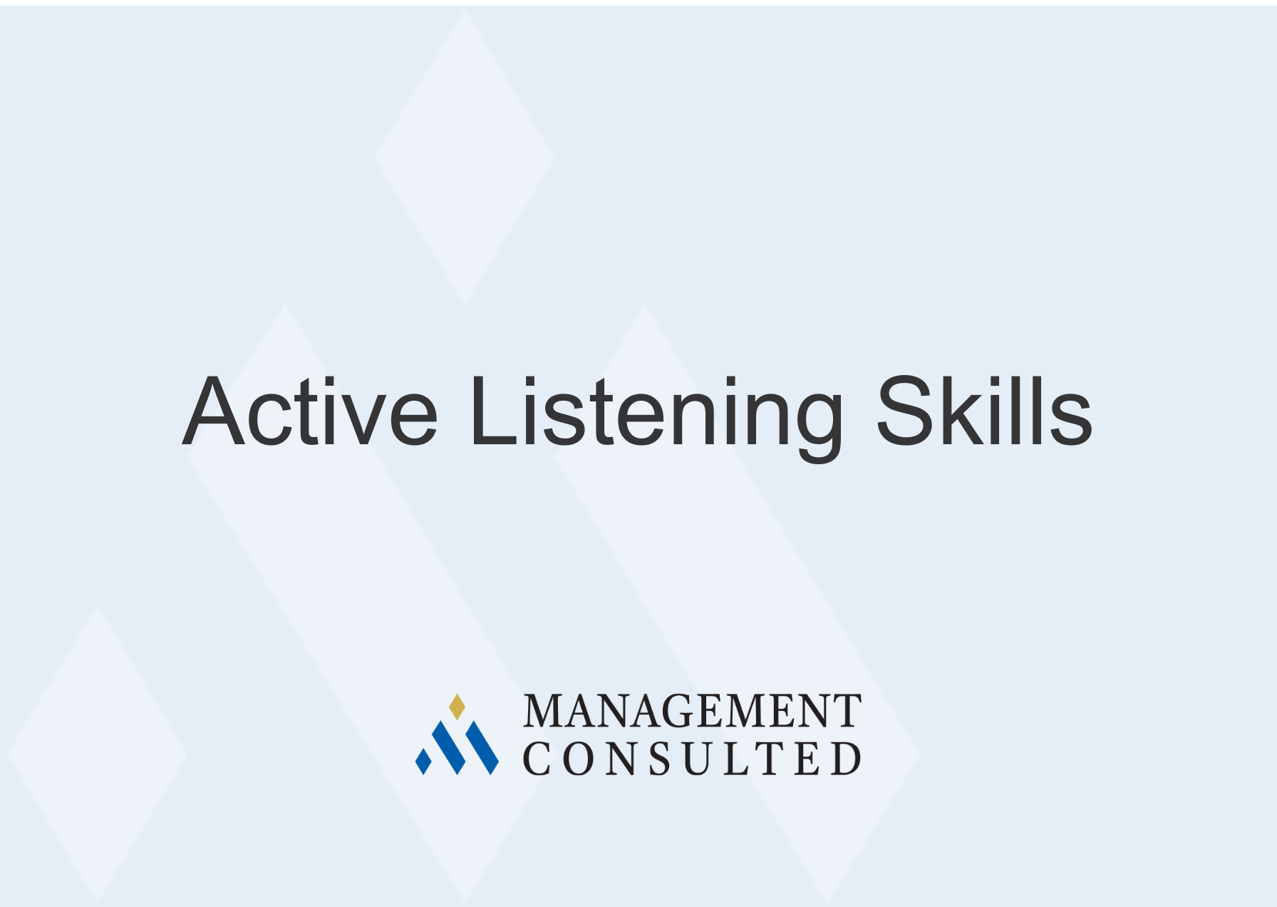 5 Active Listening Skills
