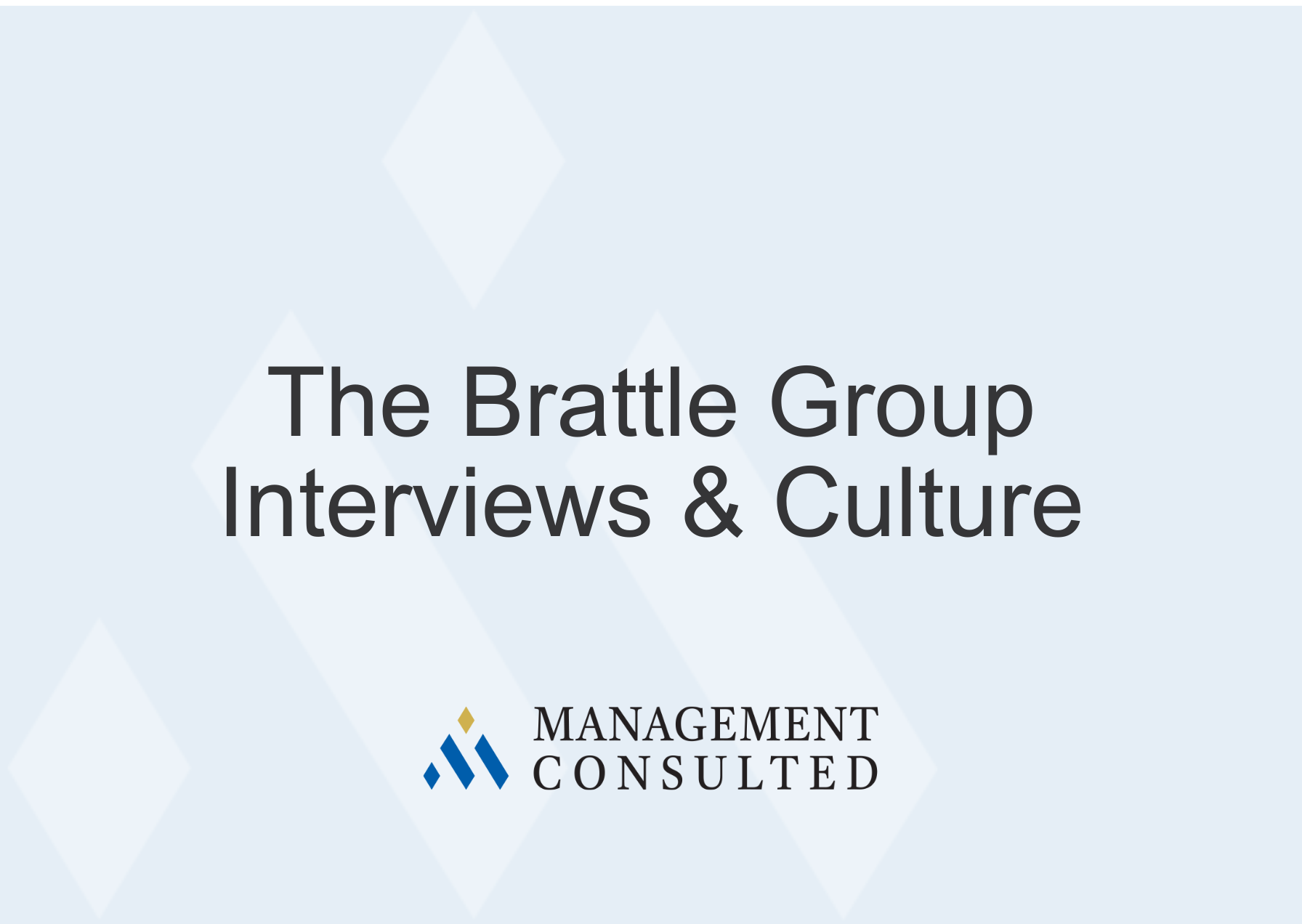The Brattle Group - Interviews, Culture, Salaries, and more