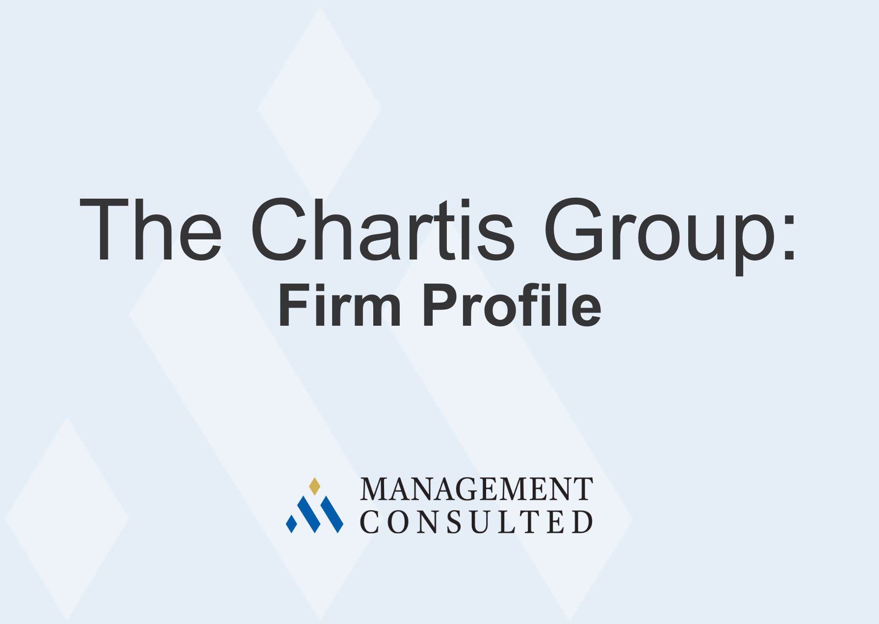 The Chartis Group | Firm Data- Culture, Interviews, Career Info, & Salaries