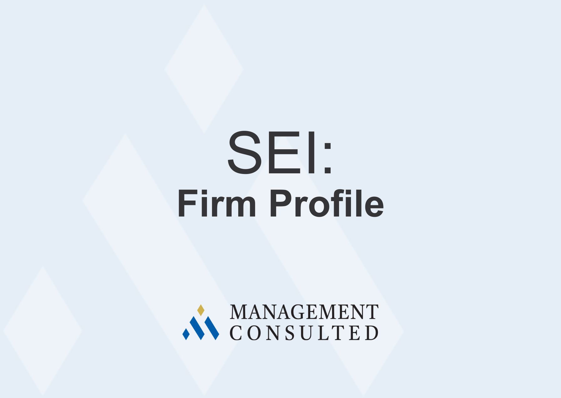 SEI Consulting | Firm Overview & Salary Data