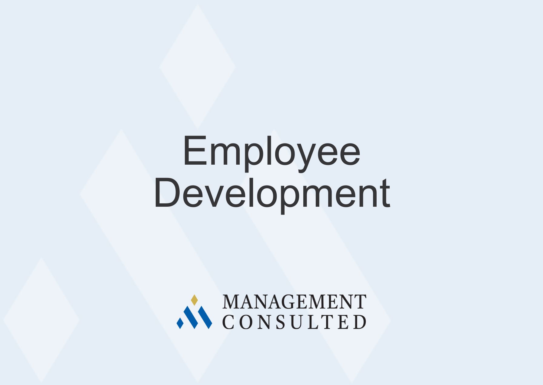 Employee Development: Where to Start
