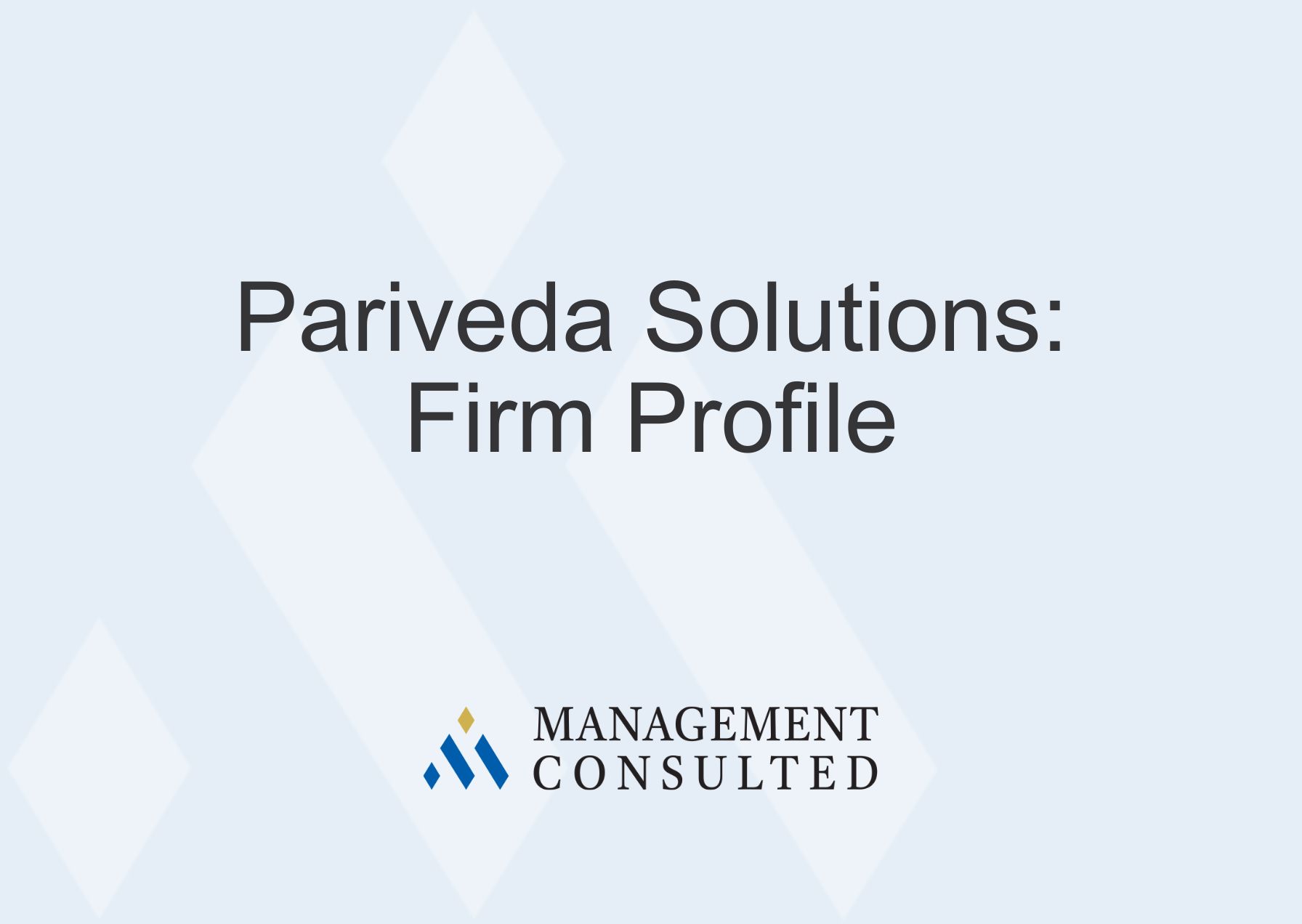 Pariveda Solutions | Overview, Interview & Salary Data