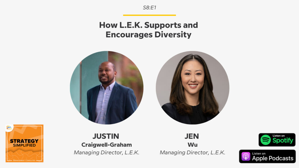 How L.E.K. Consulting Supports and Encourages Diversity