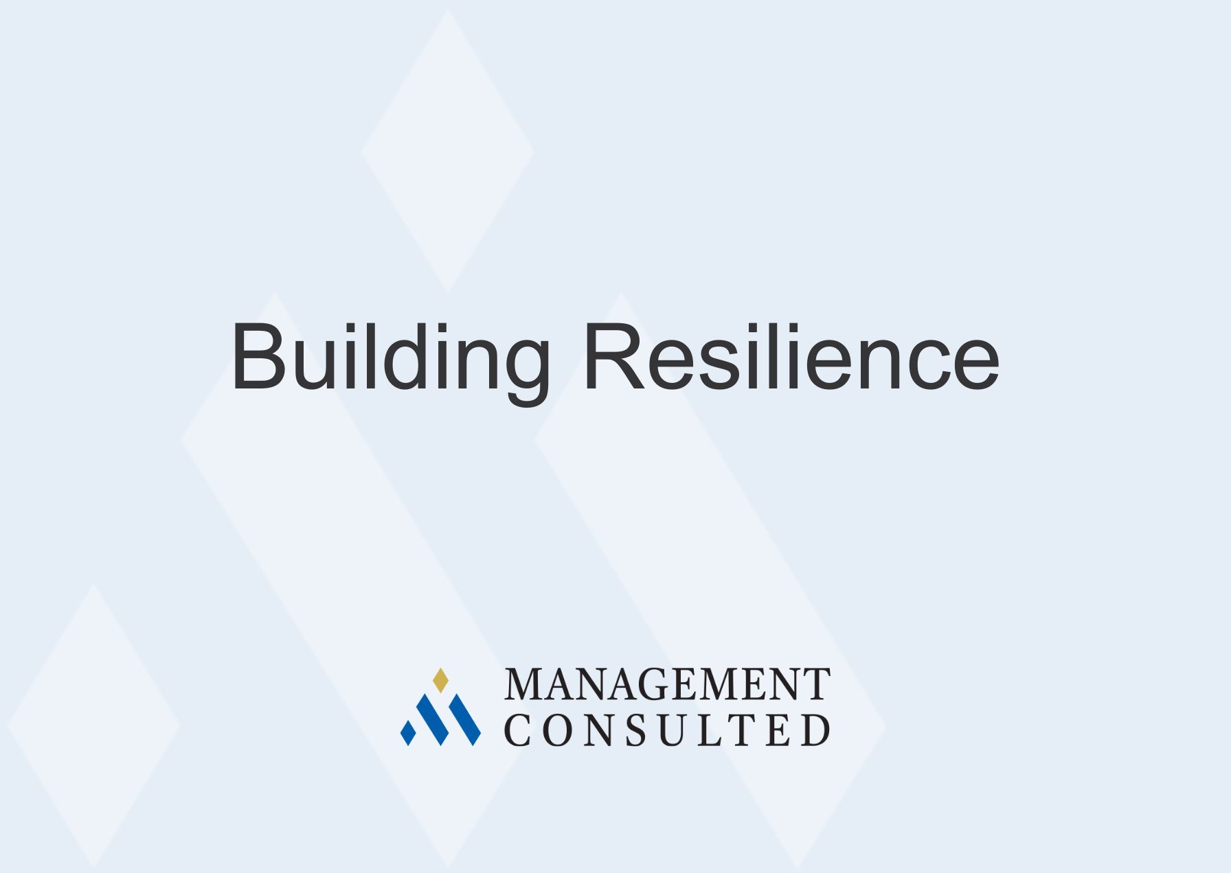 Building Resilience: A Key To Promotion