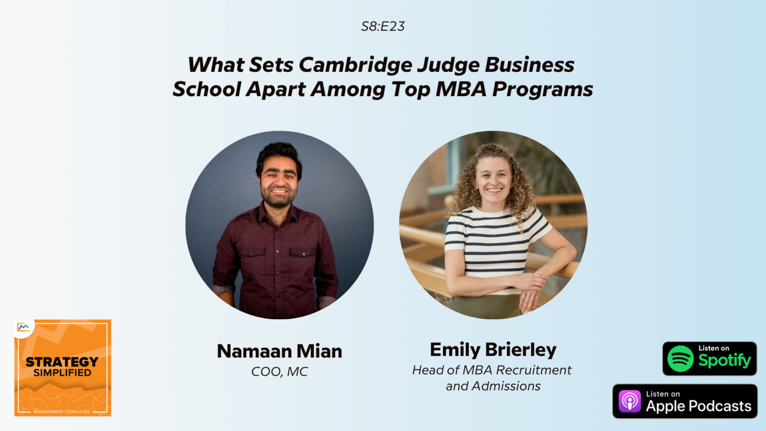 Cambridge Judge Business School - What Sets It Apart (Podcast)