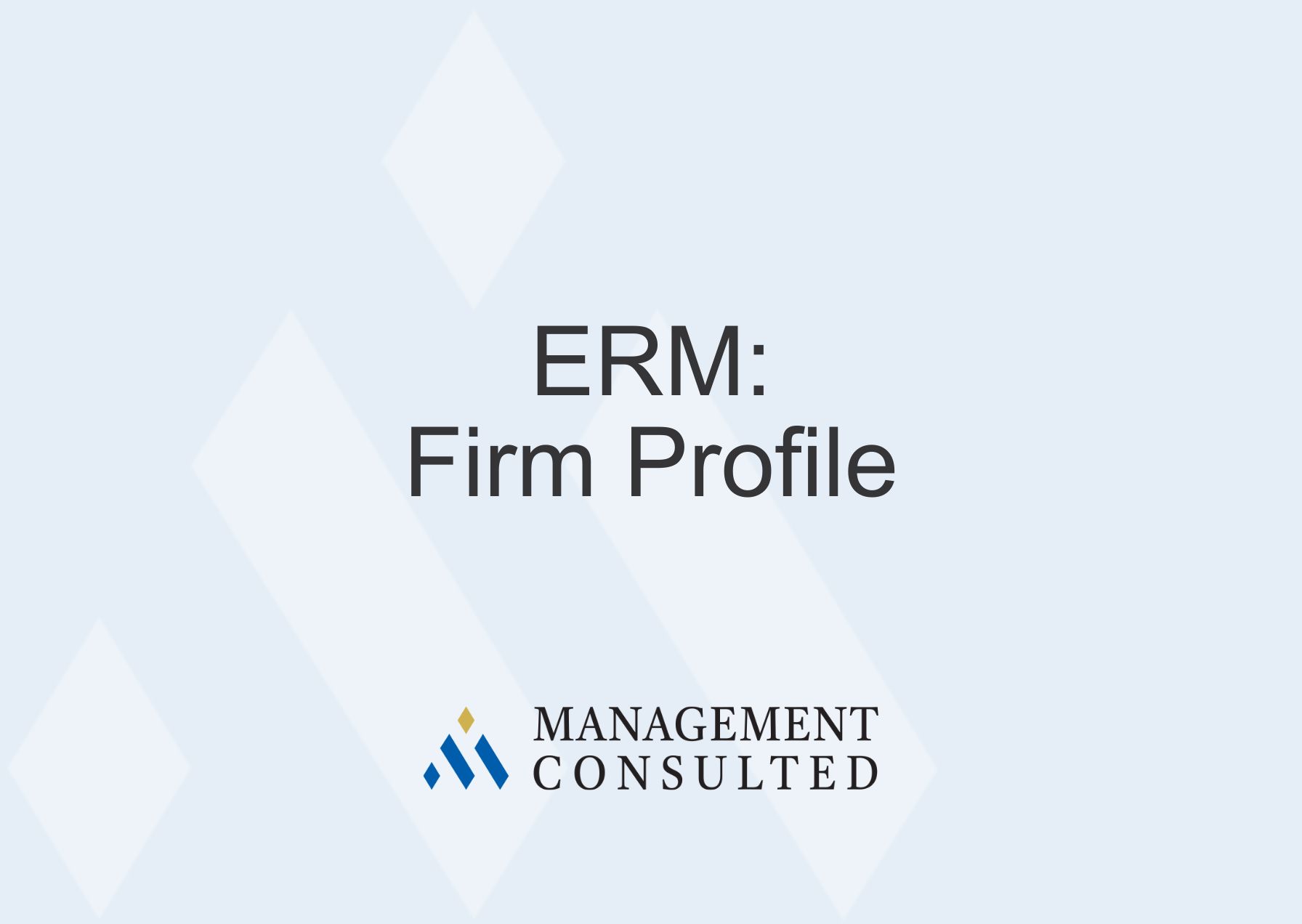 ERM | Firm Overview & Salary Data