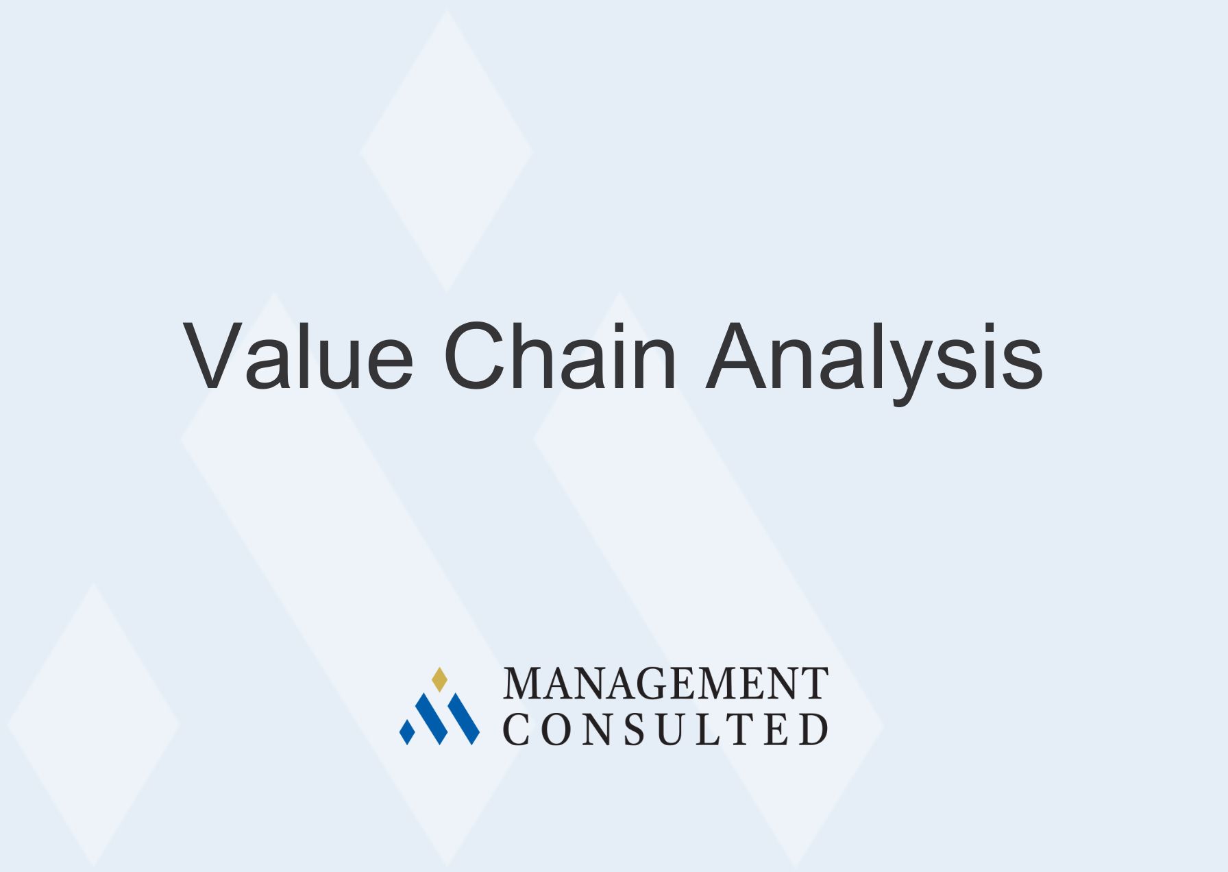 Value Chain Analysis: What Is It & Benefits