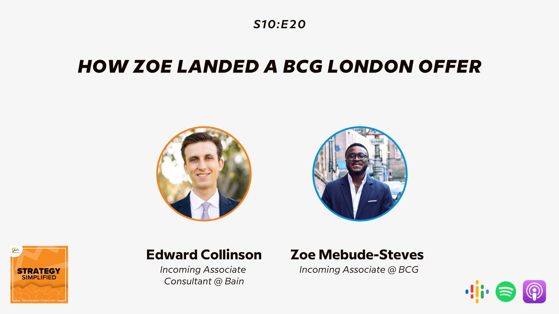 How Zoe landed a BCG London consulting offer (Podcast)
