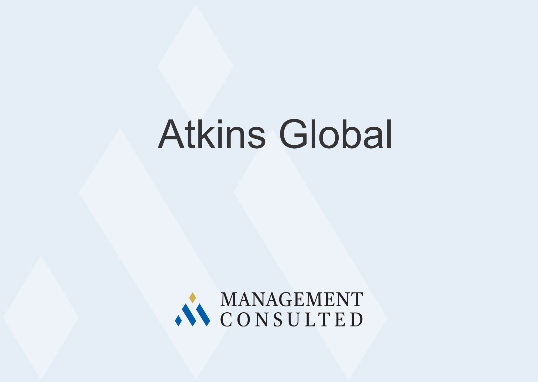 Atkins Global Firm Profile | Firm Overview & Salary Data
