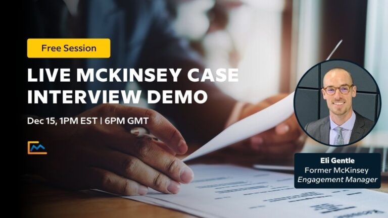 McKinsey Case Interview Demo Led by Former McKinsey EM - Management ...