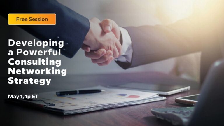 Developing A Powerful Networking Strategy for Consulting - Management Consulted