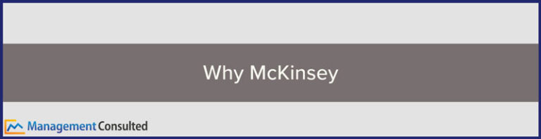 Why McKinsey | Management Consulted