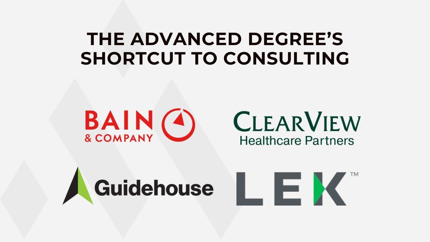 The Advanced Degree's Shortcut to Consulting: The Power of Bridge ...
