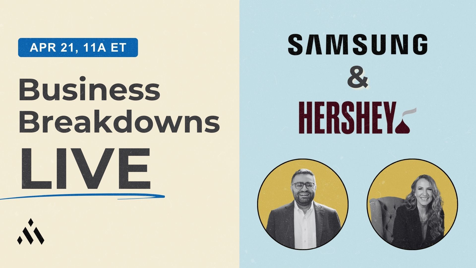Samsung and Hershey: Business Breakdowns Live - Management Consulted
