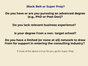 Black Belt Case Interview Prep Program | Accelerated and Comprehensive