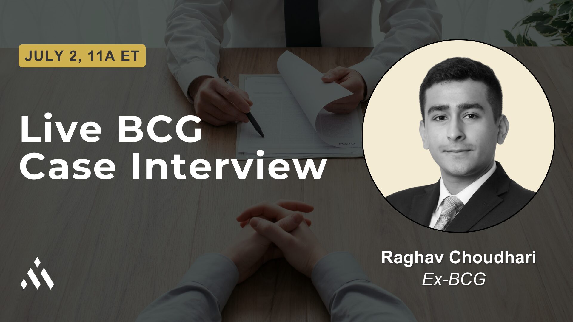 Live BCG Case Interview Demo - Management Consulted