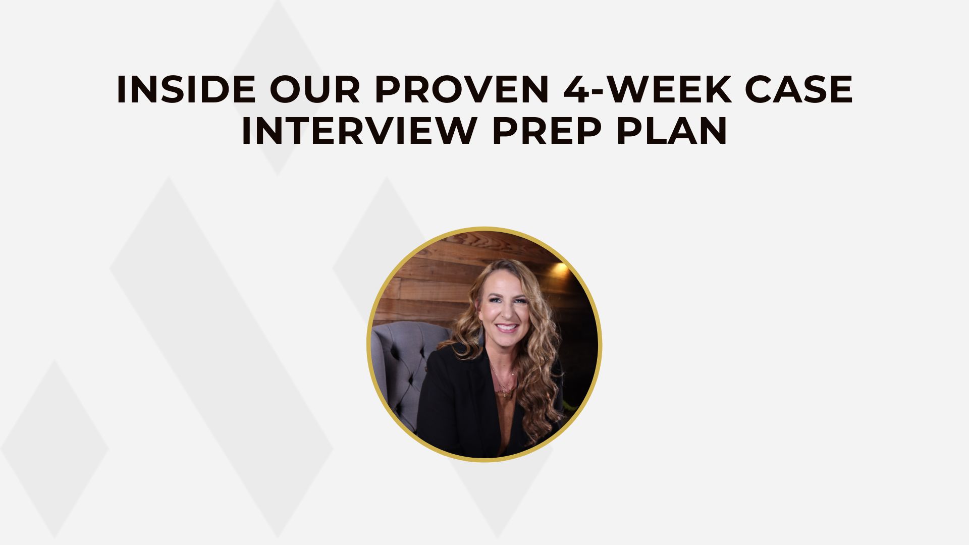 Inside Our Proven 4-Week Case Interview Prep Plan - Management Consulted