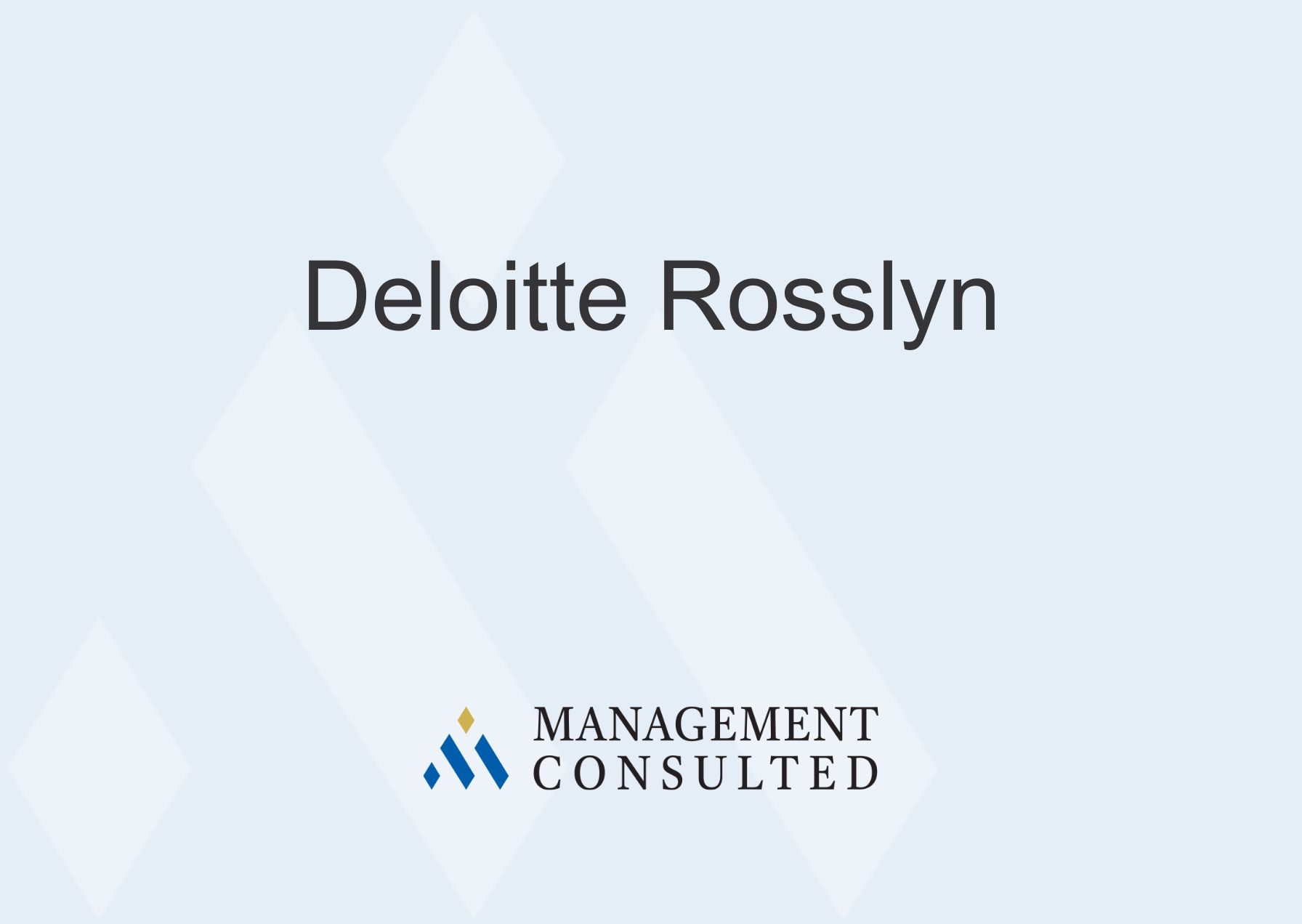 Deloitte Rosslyn: Your Guide to This Dynamic Consulting Hub