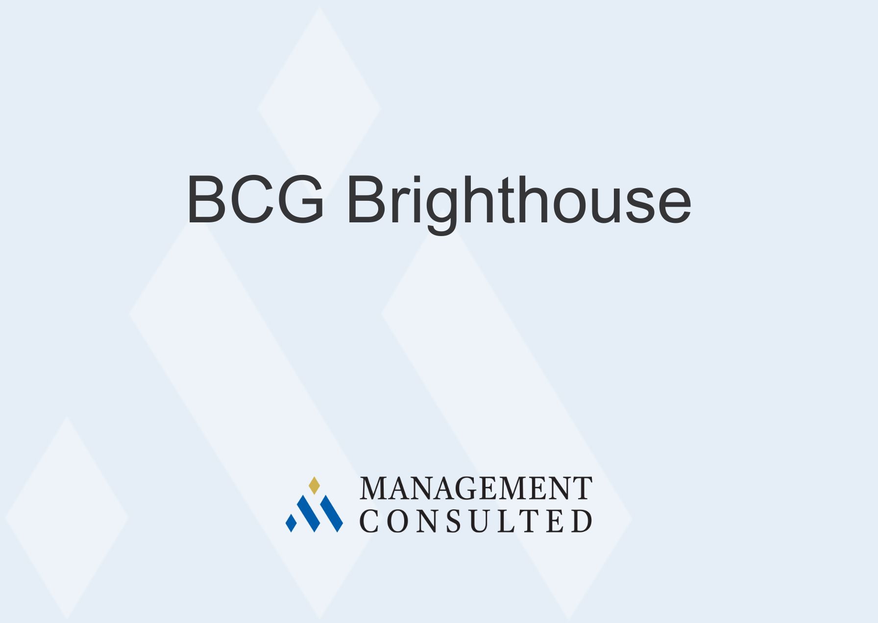 BCG Brighthouse | Firm Overview & Salary Data