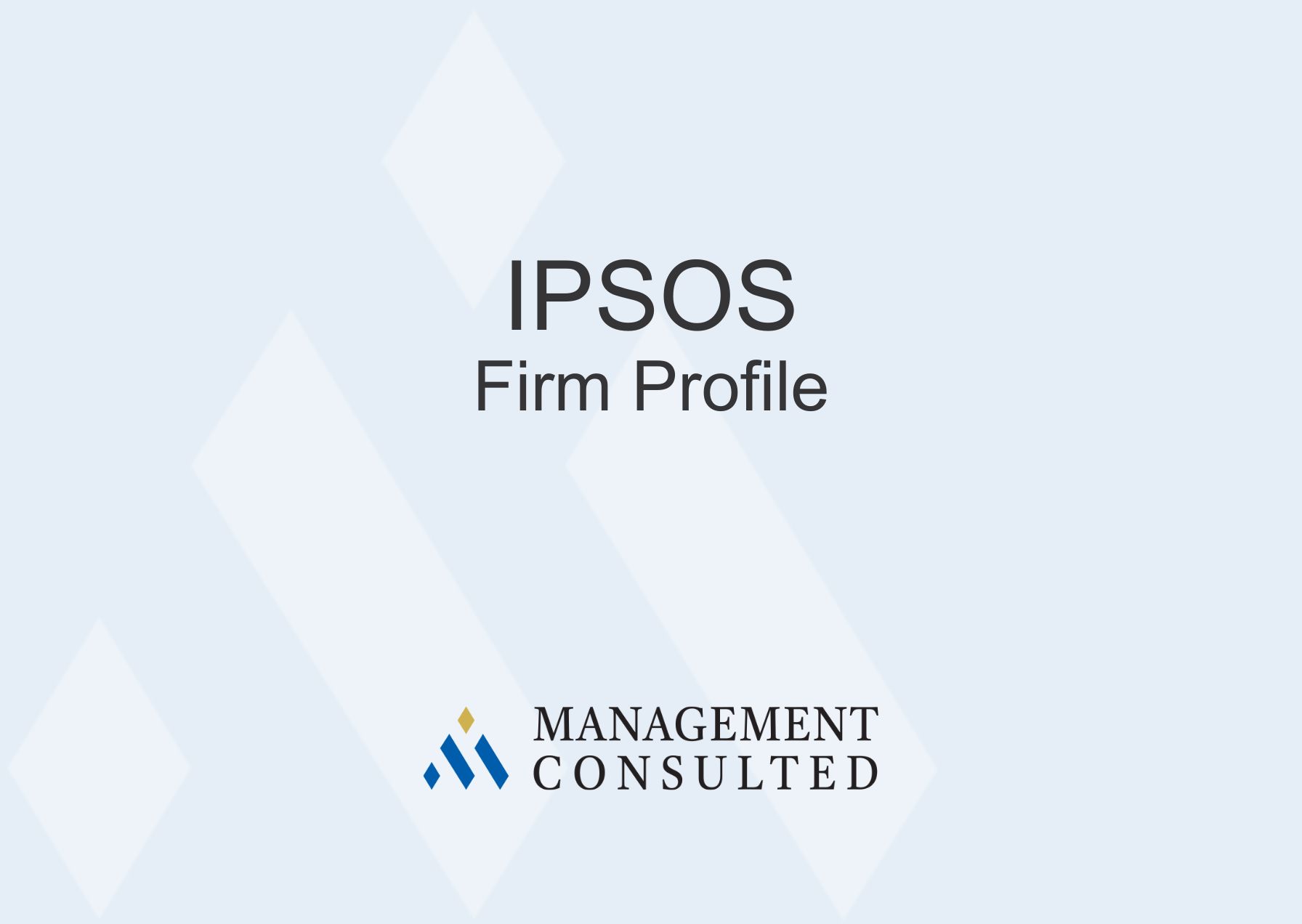 Ipsos Firm Profile | Firm Overview & Salary Data