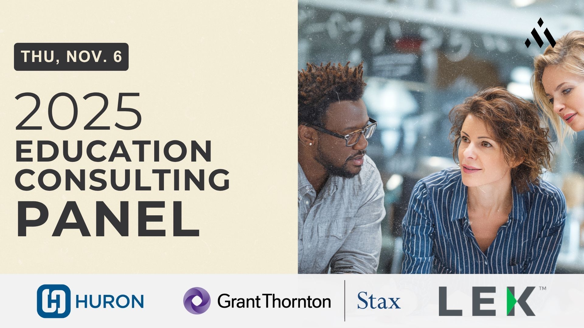 2025 Education Consulting Panel - Management Consulted