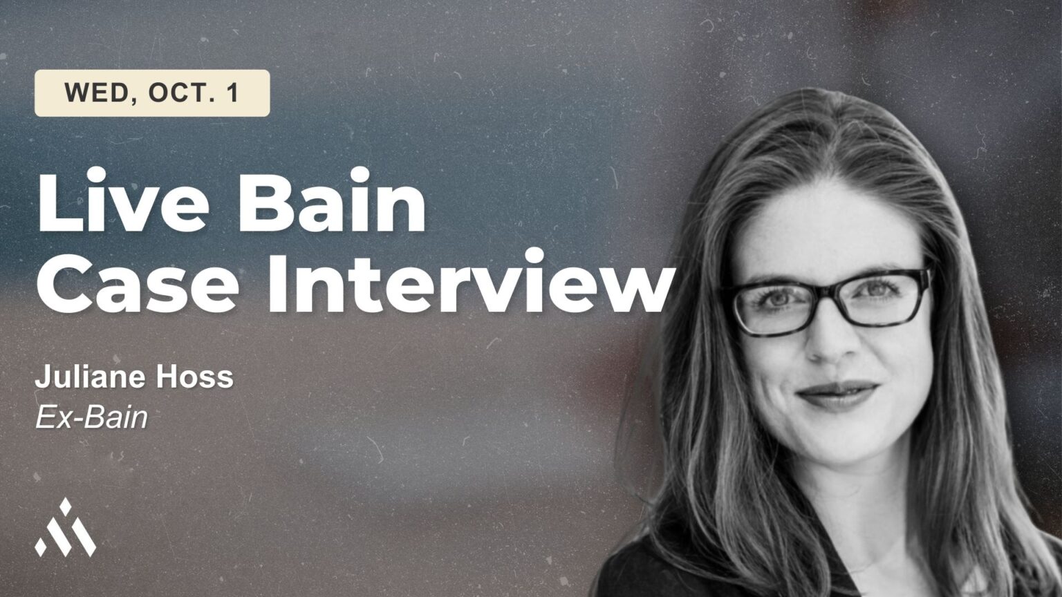 Crack the Case with Juliane, Ex-Bain Consultant - Management Consulted
