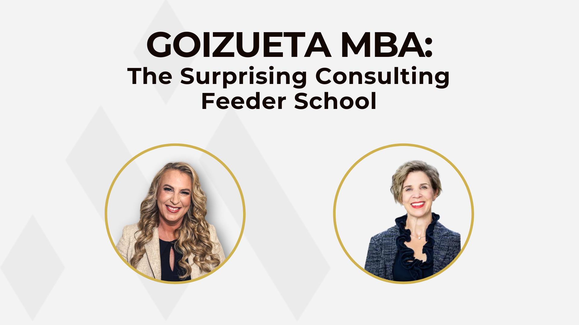 Goizueta MBA: The Surprising Consulting Feeder School - Management ...