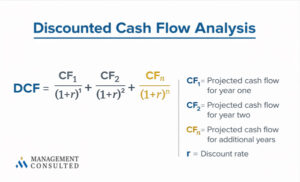 DCF Analysis (Discounted Cash Flow) | Management Consulted